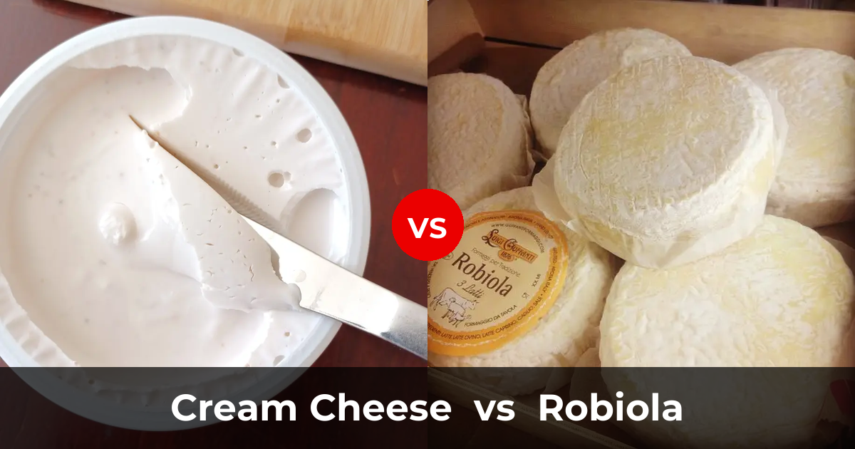 Cream Cheese vs Robiola Cheese: What's the Difference? | Taste, Texture ...
