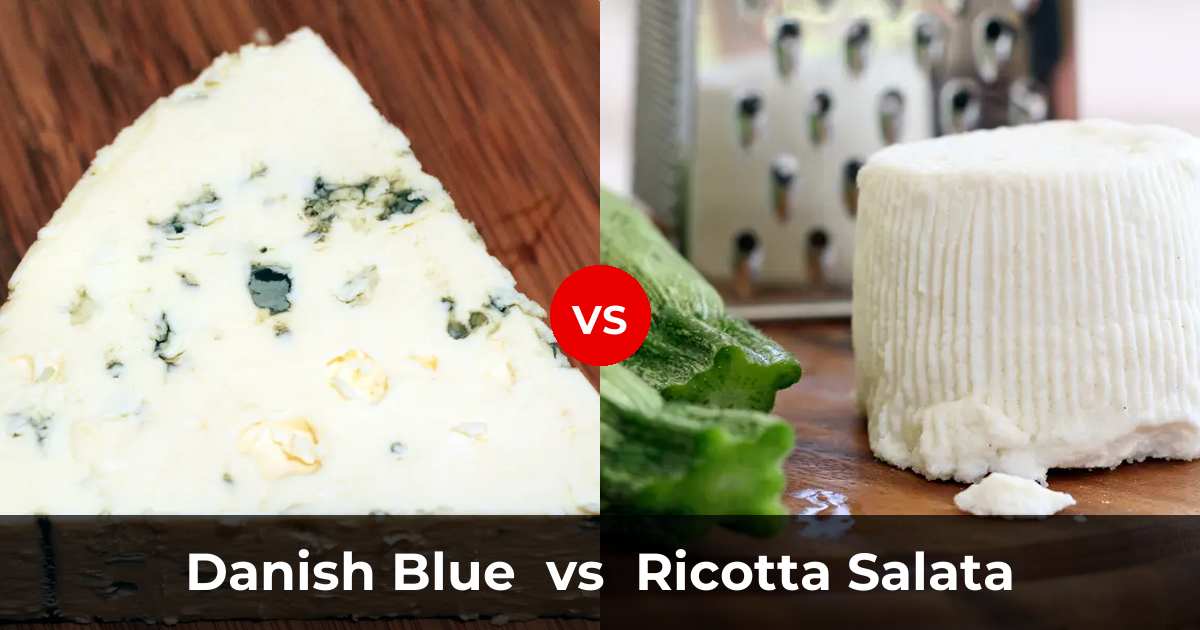 Danish Blue Cheese vs Ricotta Salata Cheese: What's the Difference ...