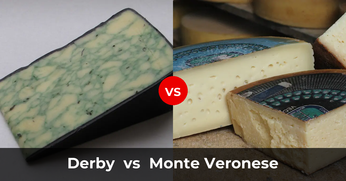 Derby Cheese vs Monte Veronese Cheese: What's the Difference? | Taste ...