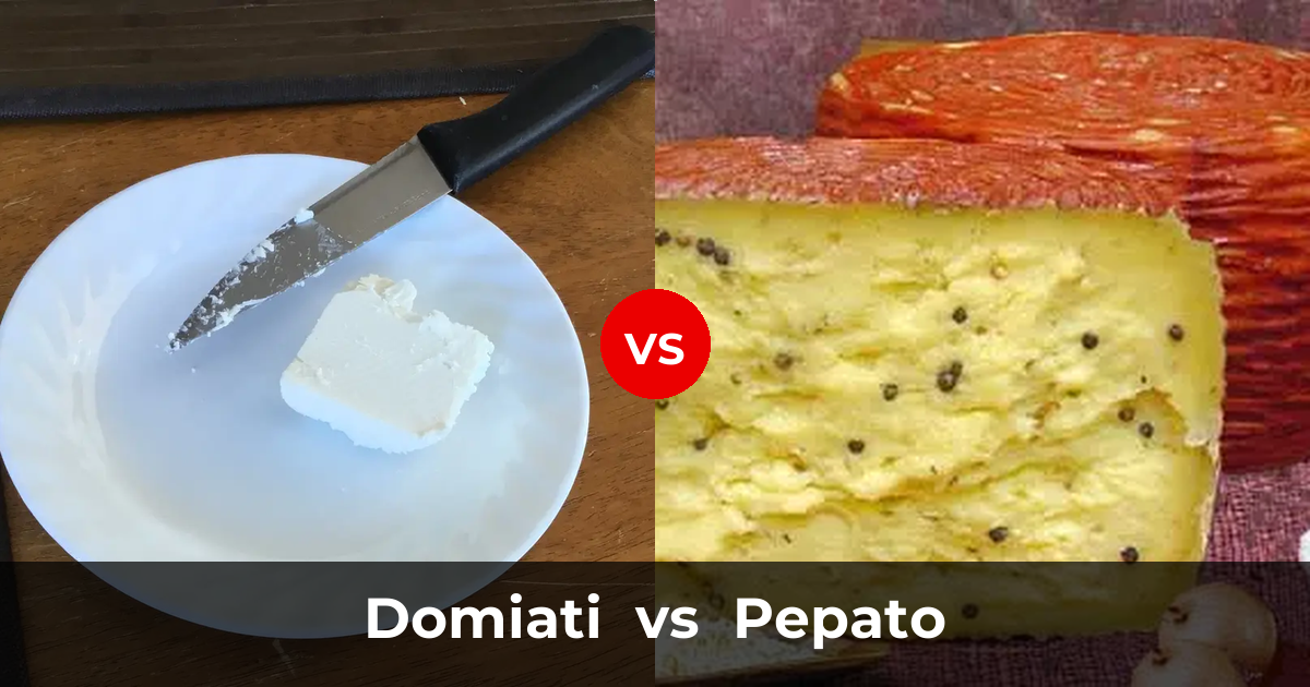 Domiati Cheese vs Pepato Cheese: What's the Difference? | Taste ...