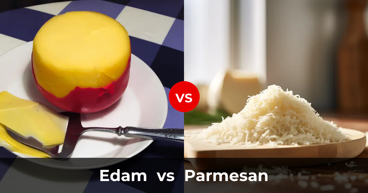 Edam Cheese vs Parmesan Cheese: What's the Difference? | Taste, Texture ...
