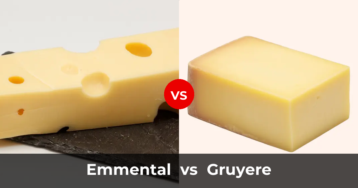 Emmental Cheese vs American Gruyere Cheese: What's the Difference ...