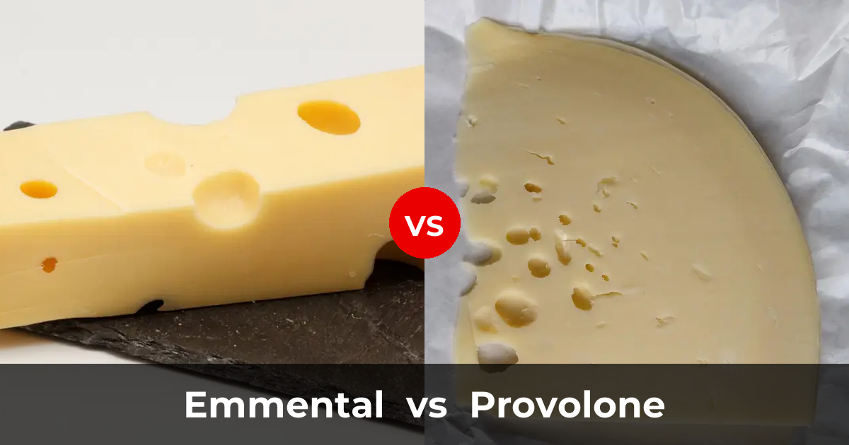 Emmental Cheese vs Provolone Cheese: What's the Difference? | Taste ...