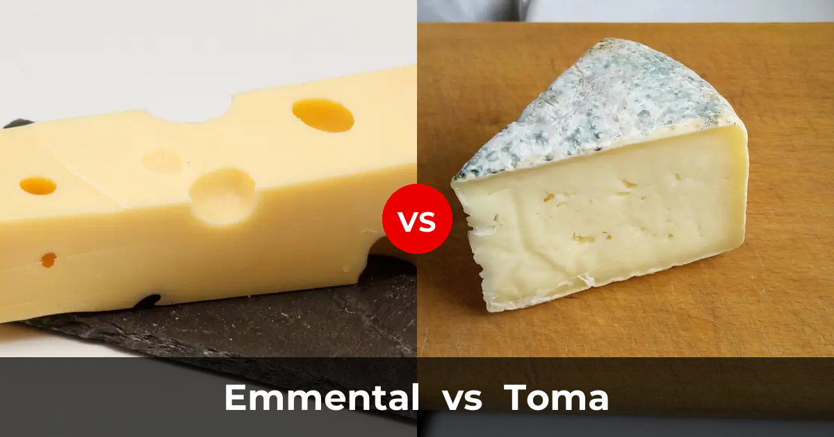 Emmental Cheese vs Toma Cheese: What's the Difference? | Taste, Texture ...