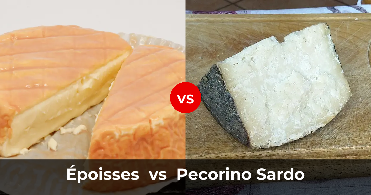 Époisses vs Pecorino Sardo: What's the Difference? - AnyCheese