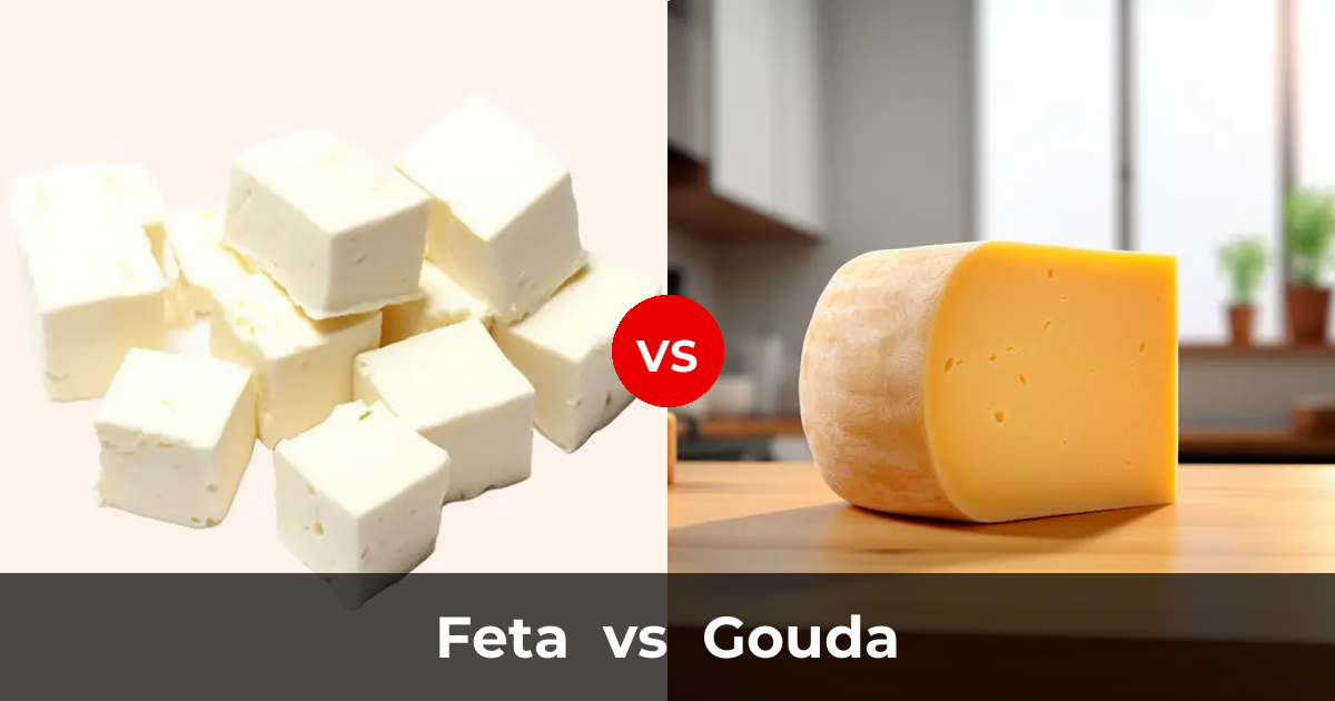 Feta Cheese vs Gouda Cheese: What's the Difference? | Taste, Texture ...