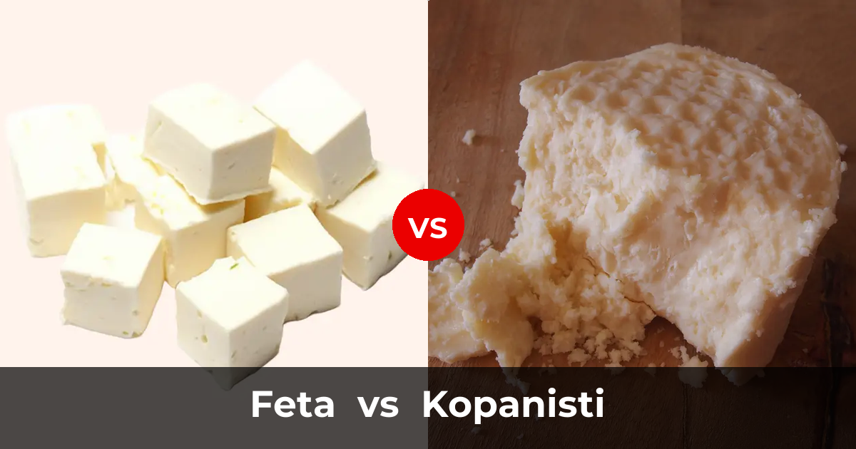 Feta Cheese vs Kopanisti Cheese: What's the Difference? | Taste ...