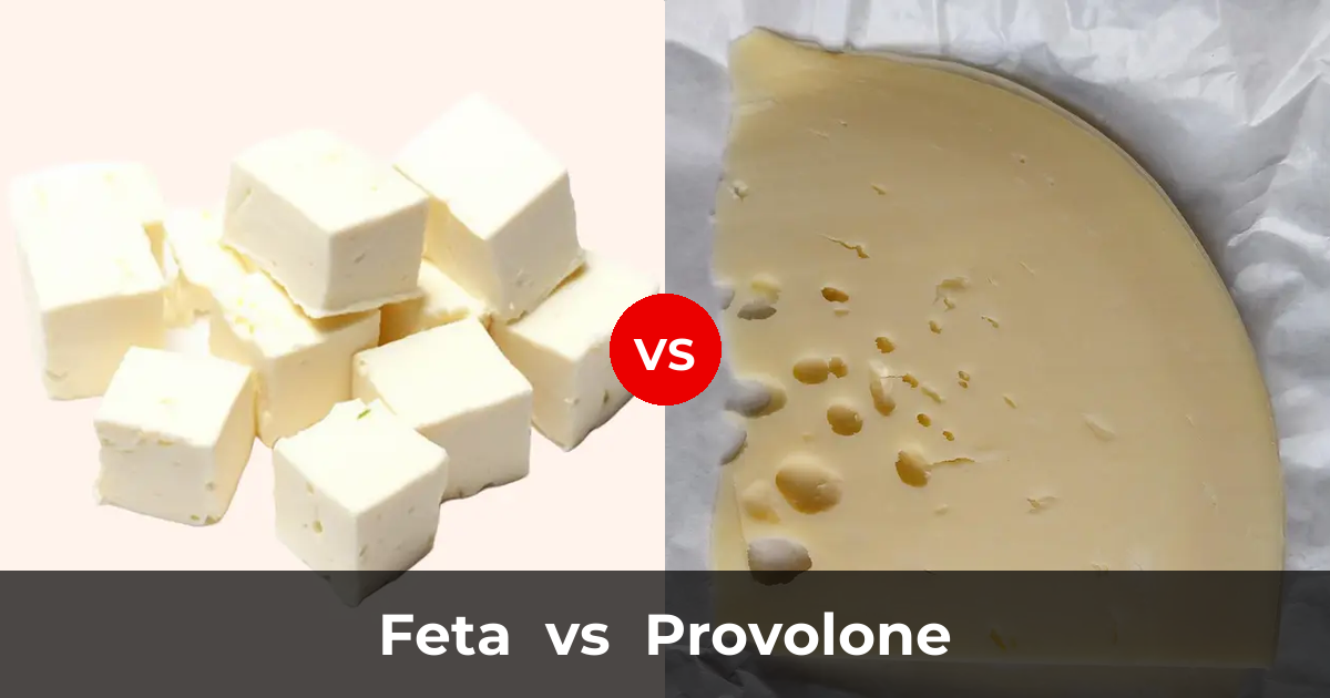 Feta Cheese vs Provolone Cheese: What's the Difference? | Taste ...