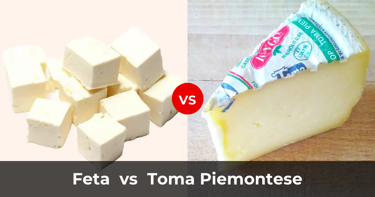 Feta Cheese vs Toma Piemontese Cheese: What's the Difference? | Taste ...