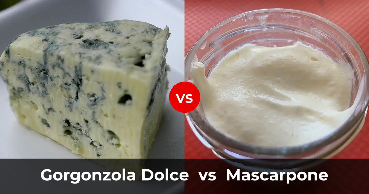 Gorgonzola Dolce vs Mascarpone: What's the Difference? - AnyCheese