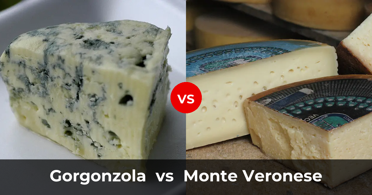 Gorgonzola Cheese vs Monte Veronese Cheese: What's the Difference ...