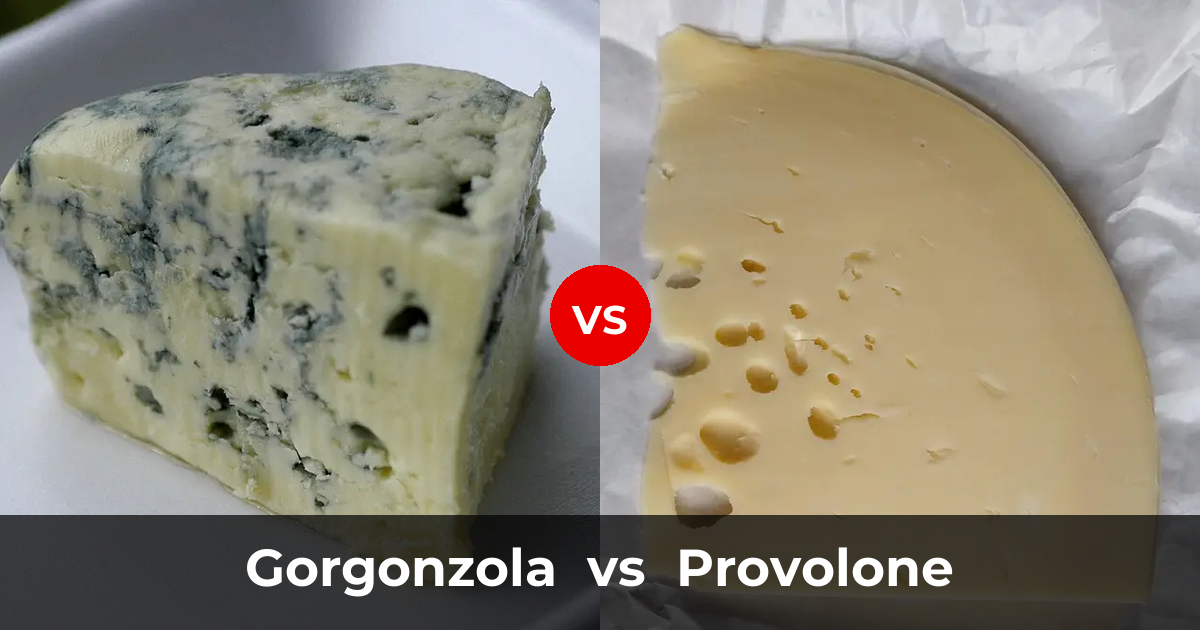 Gorgonzola vs Provolone: What's the Difference? - AnyCheese