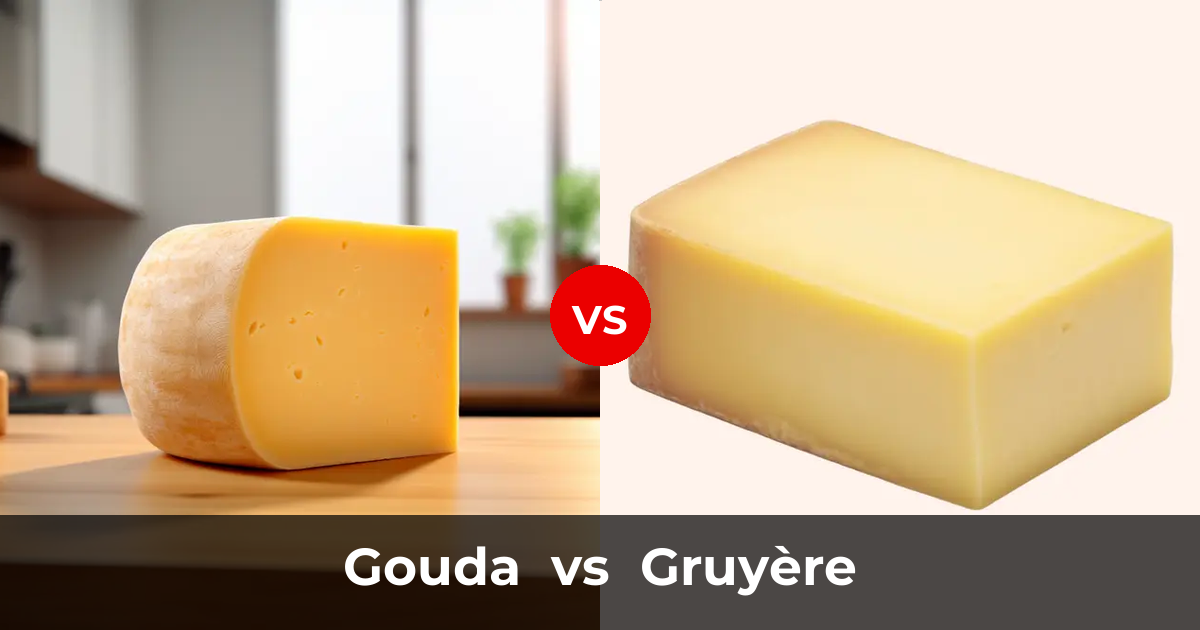Gouda Cheese vs Gruyère Cheese: What's the Difference? | Taste, Texture ...
