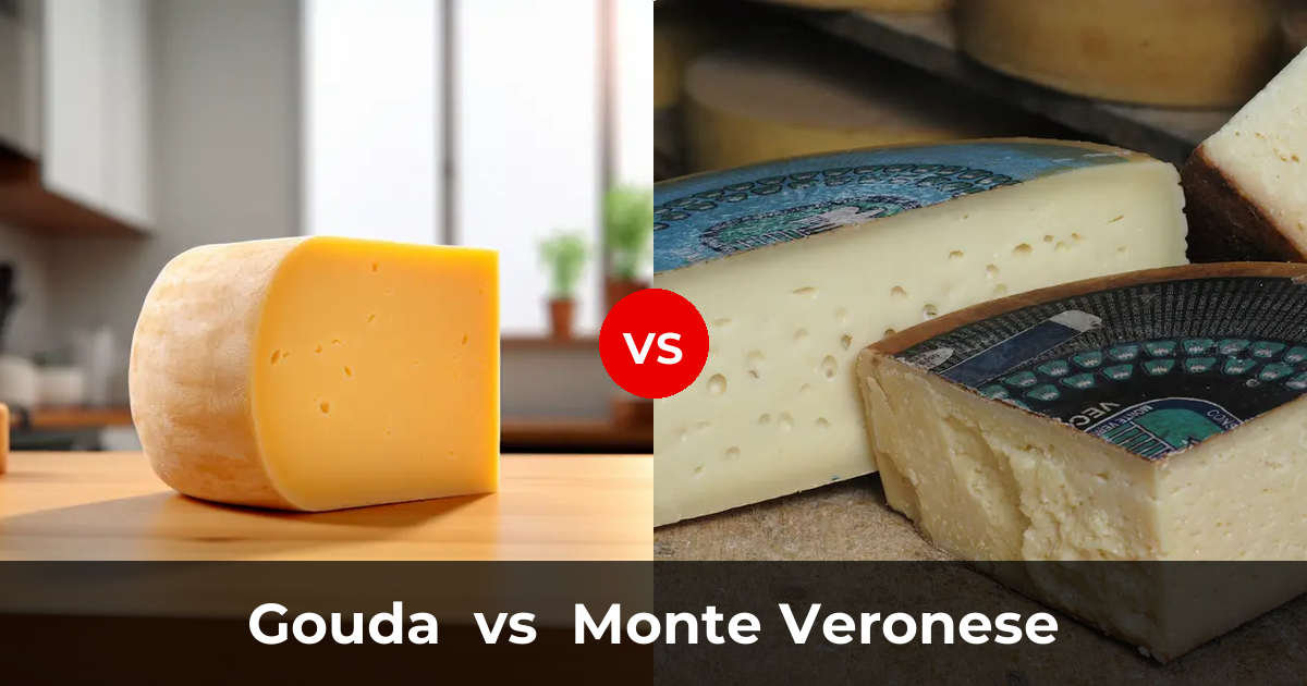 Gouda vs Monte Veronese: What's the Difference? - AnyCheese
