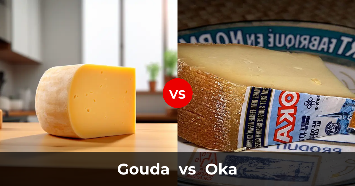 Gouda Cheese vs Oka Cheese: What's the Difference? | Taste, Texture ...