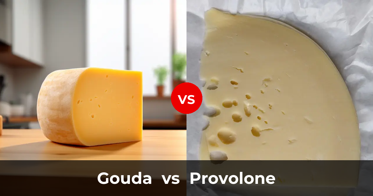 Gouda vs Provolone: What's the Difference? - AnyCheese