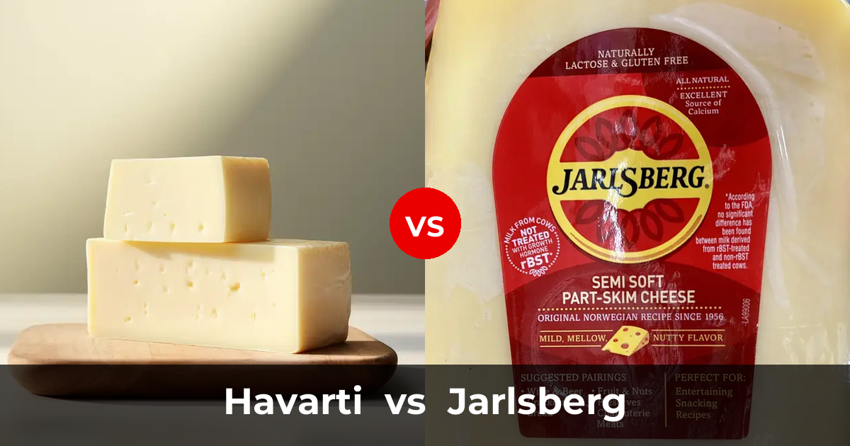 Havarti Cheese vs Jarlsberg Cheese: What's the Difference? | Taste ...