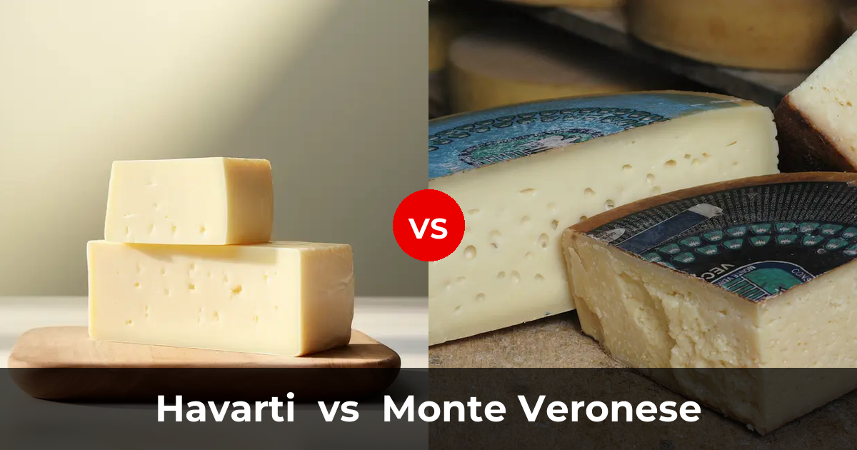 Havarti vs Monte Veronese: What's the Difference? - AnyCheese