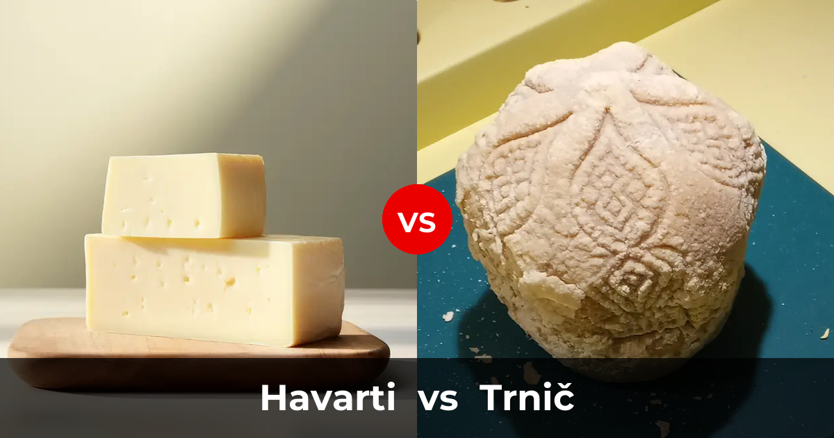 Havarti Cheese vs Trnič Cheese: What's the Difference? | Taste, Texture ...
