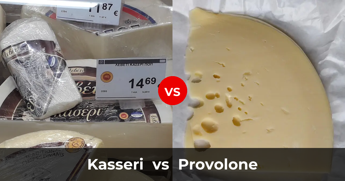 Kasseri vs Provolone: What's the Difference? - AnyCheese