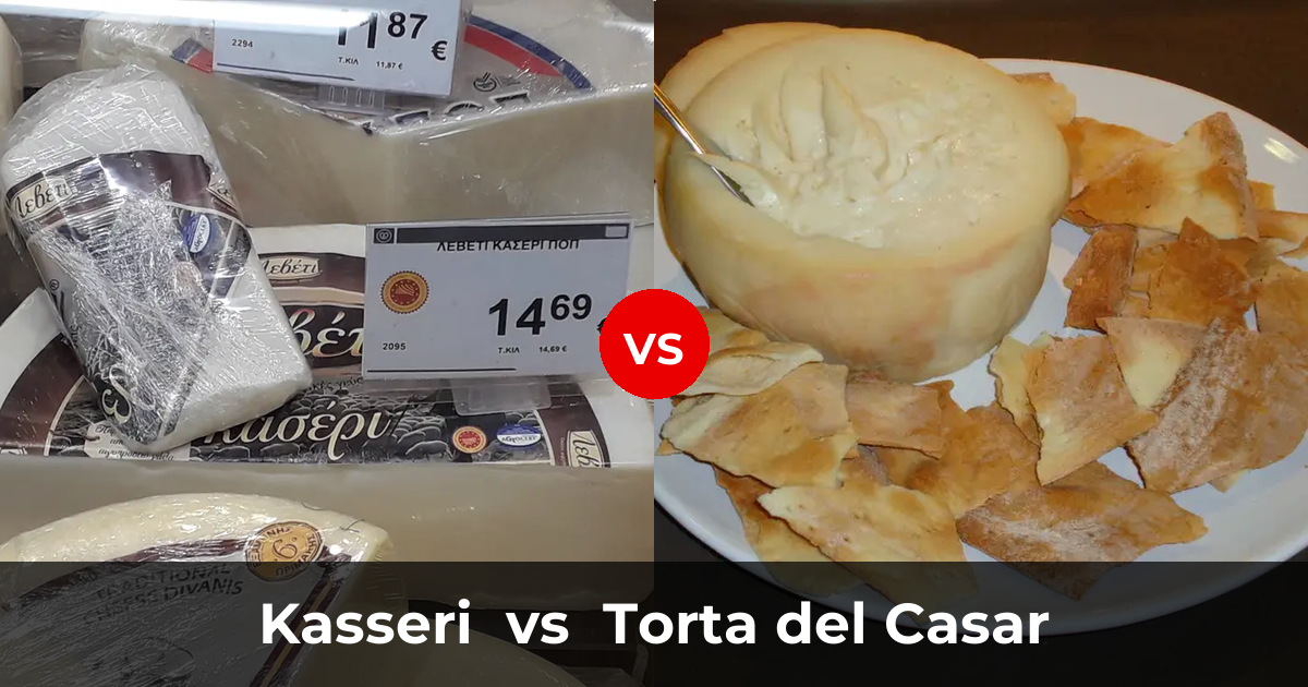 Kasseri Cheese vs Torta del Casar Cheese: What's the Difference ...