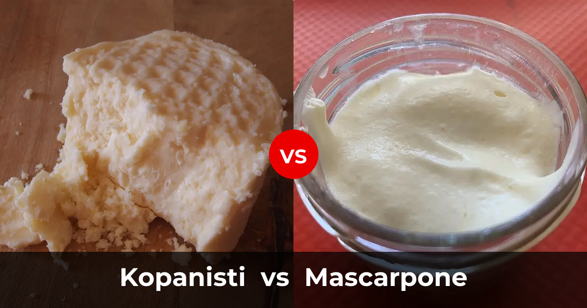 Kopanisti Cheese vs Mascarpone Cheese: What's the Difference? | Taste ...