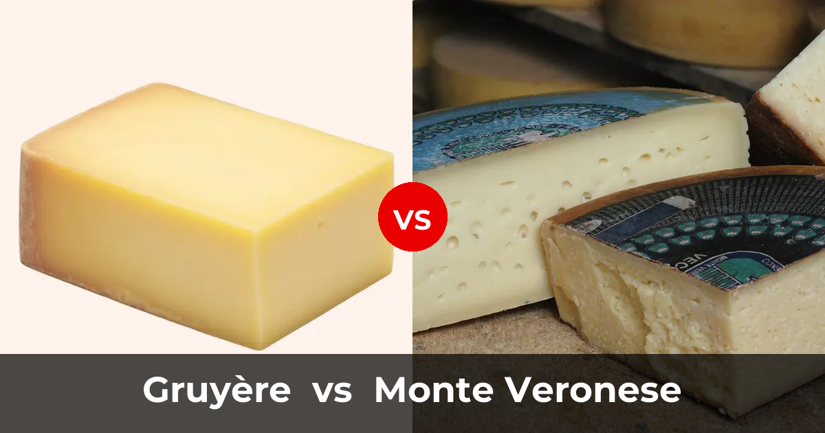 Gruyère Cheese vs Monte Veronese Cheese: What's the Difference? | Taste ...