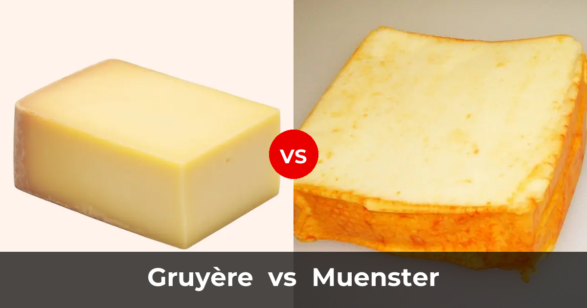 Gruyère Cheese vs Muenster Cheese: What's the Difference? | Taste ...