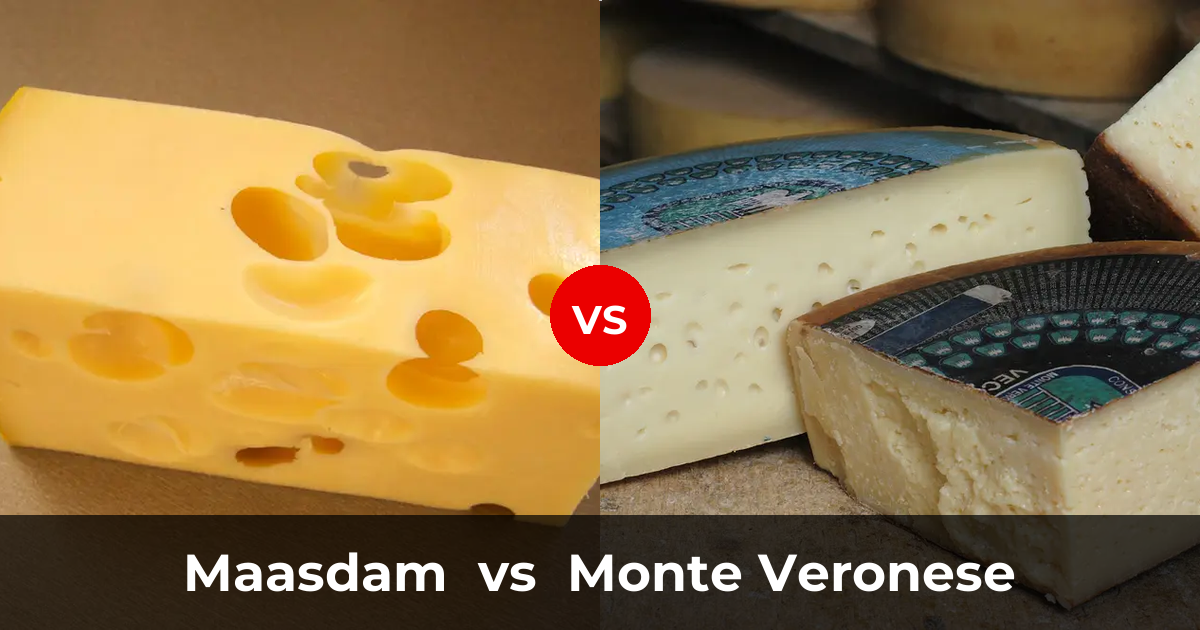 Maasdam Cheese vs Monte Veronese Cheese: What's the Difference? | Taste ...