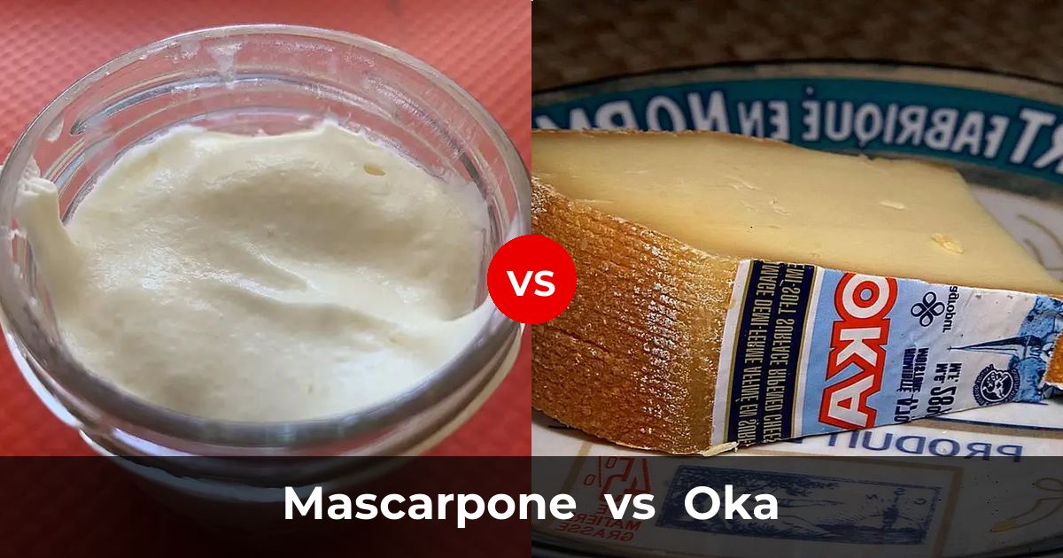 Mascarpone Cheese vs Oka Cheese: What's the Difference? | Taste ...
