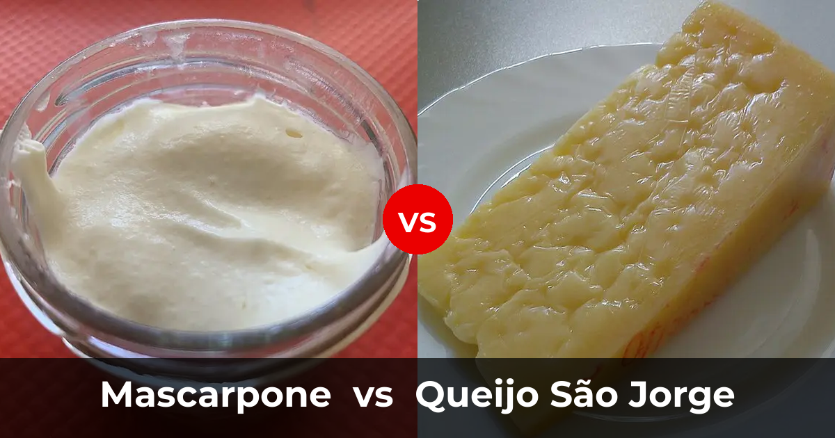 Mascarpone vs Queijo São Jorge: What's the Difference? - AnyCheese