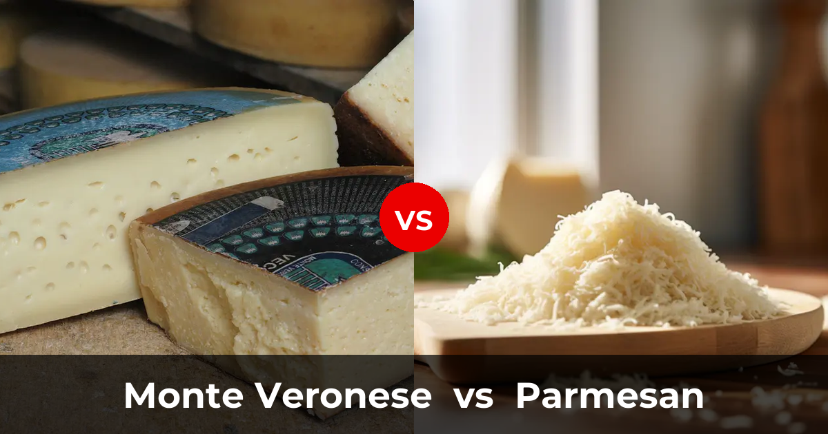 Monte Veronese Cheese vs Parmesan Cheese: What's the Difference ...
