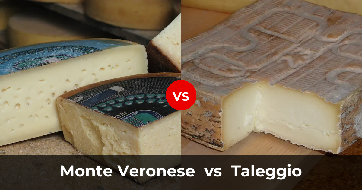 Monte Veronese Cheese vs Taleggio Cheese: What's the Difference ...
