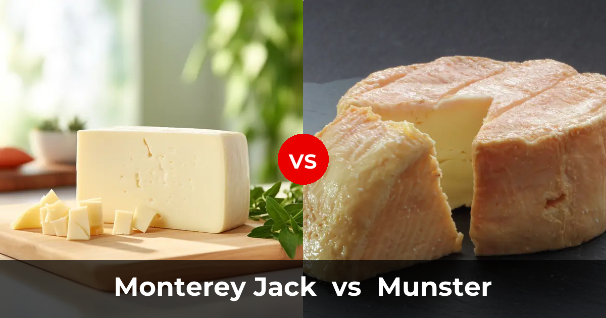 Monterey Jack Cheese vs Munster Cheese: What's the Difference? | Taste ...