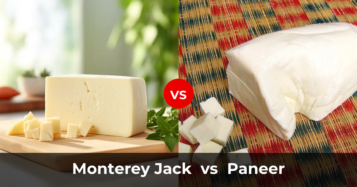 Monterey Jack Cheese vs Paneer Cheese: What's the Difference? | Taste ...