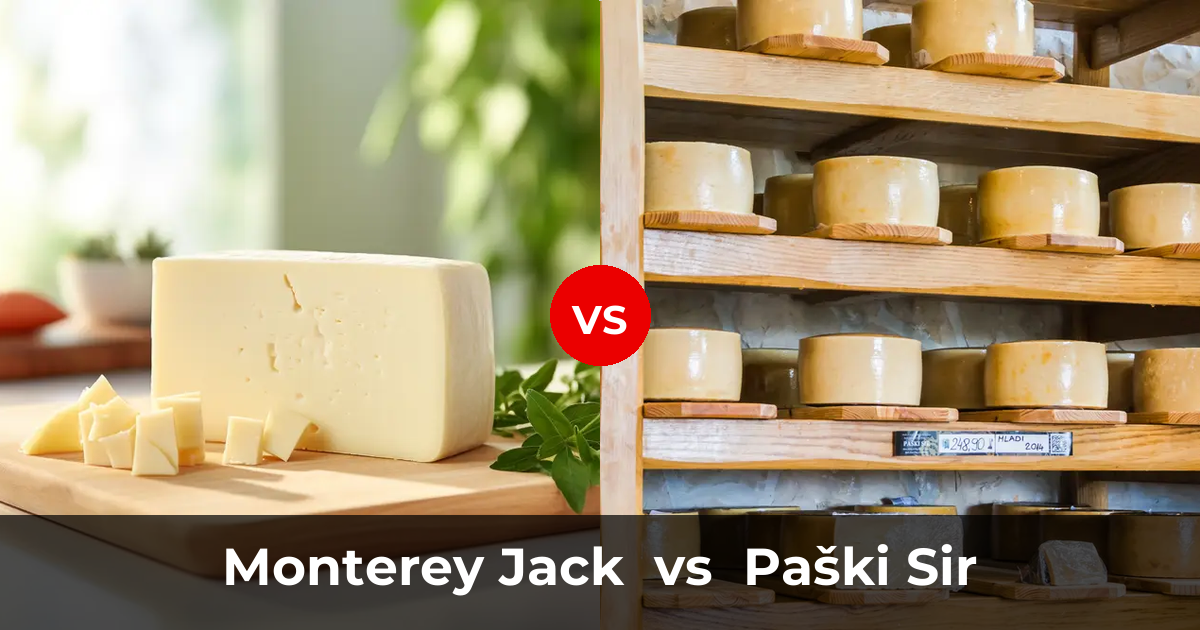 Monterey Jack vs Paški Sir: What's the Difference? - AnyCheese