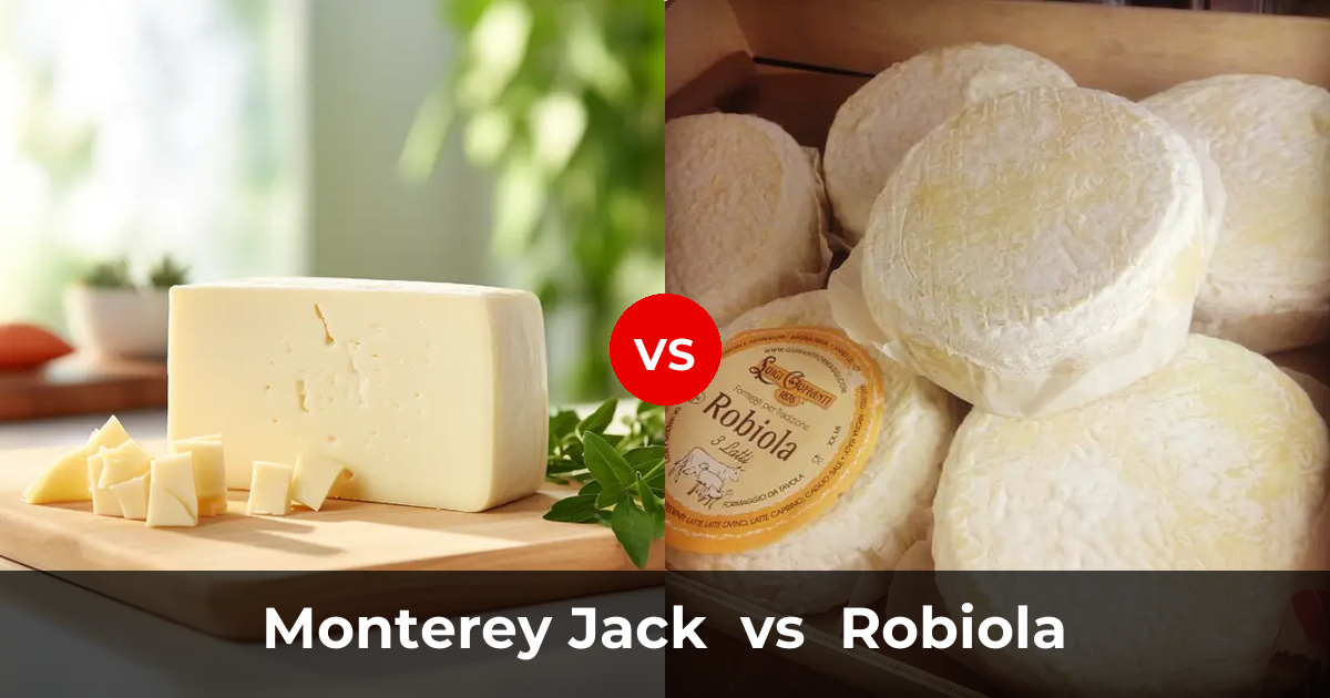 Monterey Jack vs Robiola: What's the Difference? - AnyCheese