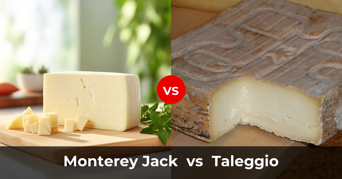 Monterey Jack Cheese vs Taleggio Cheese: What's the Difference? | Taste ...