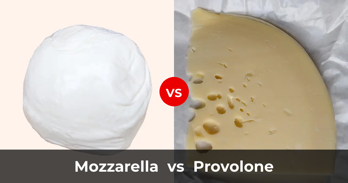 Mozzarella Cheese vs Provolone Cheese: What's the Difference? | Taste ...