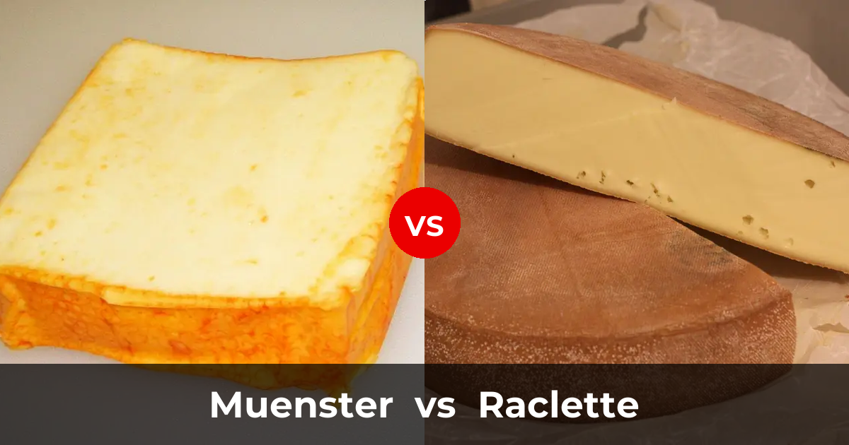 Muenster Cheese vs Raclette Cheese: What's the Difference? | Taste ...