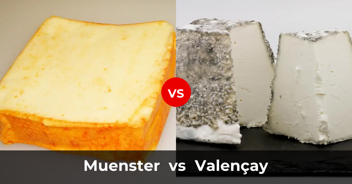 Muenster Cheese vs Valençay Cheese: What's the Difference? | Taste ...