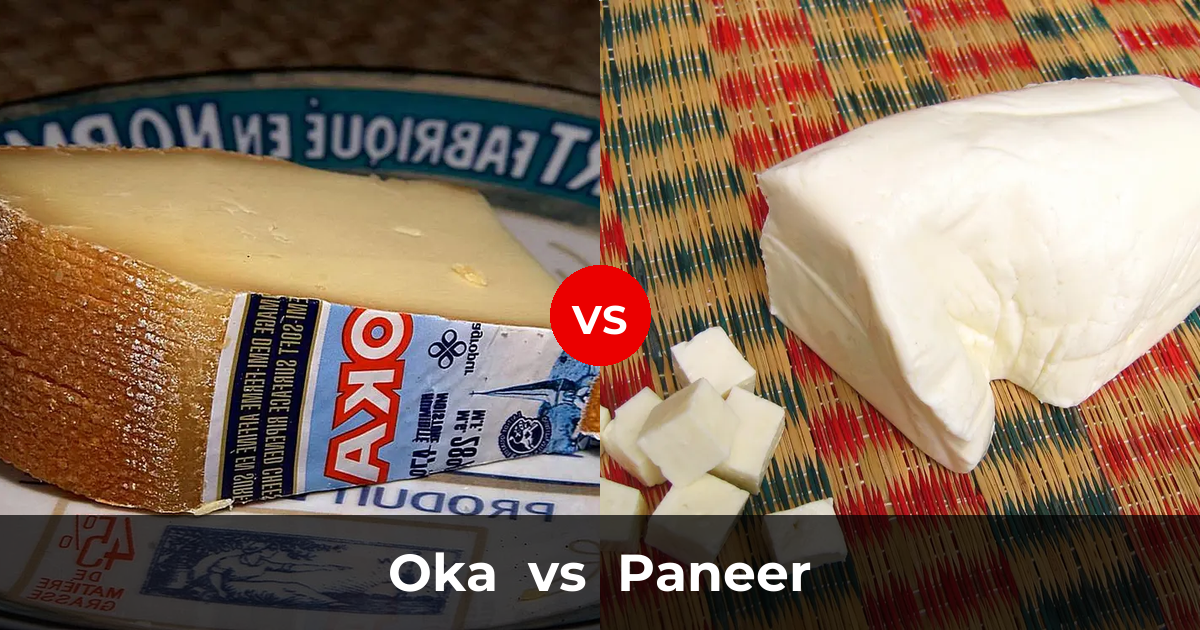 Oka Cheese vs Paneer Cheese: What's the Difference? | Taste, Texture ...