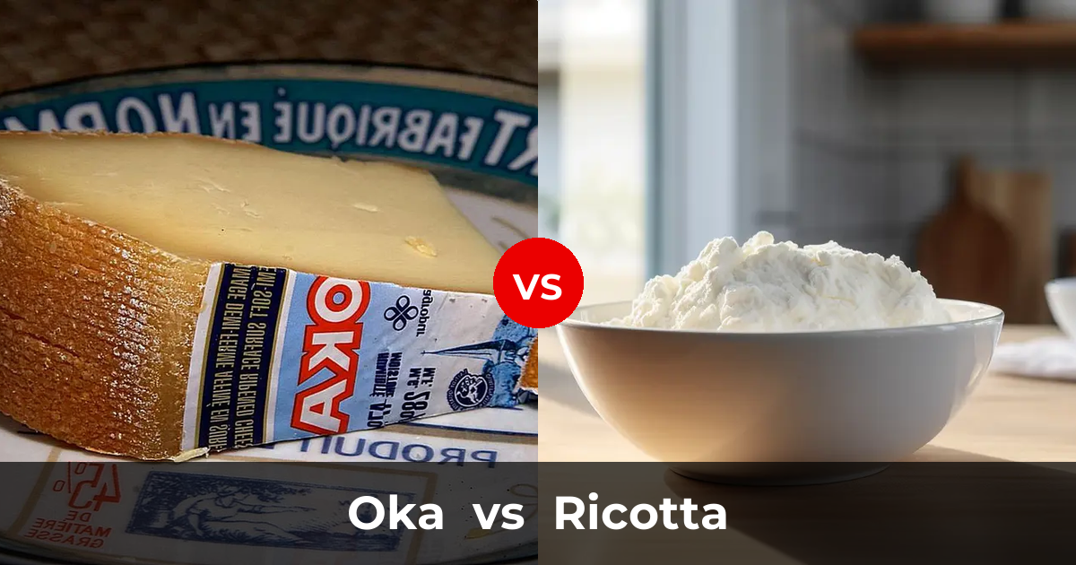 Oka vs Ricotta: What's the Difference? - AnyCheese