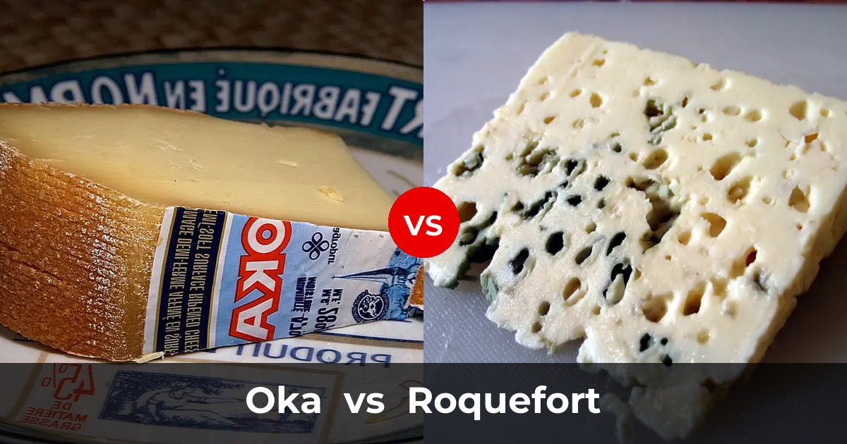 Oka Cheese vs Roquefort Cheese: What's the Difference? | Taste, Texture ...