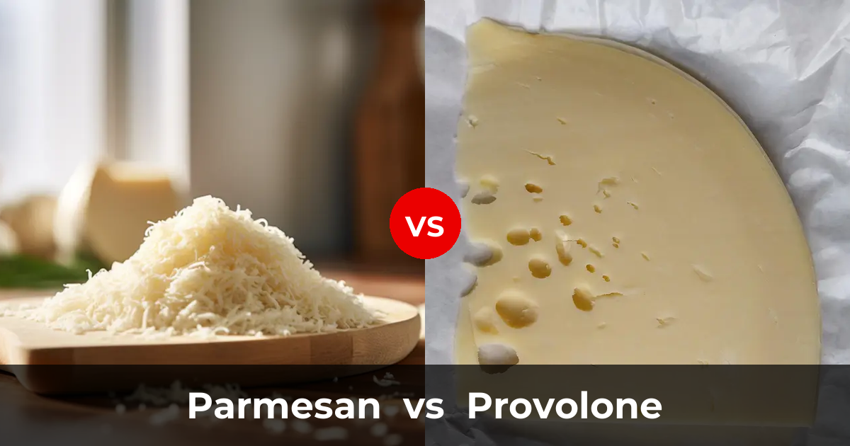 Parmesan Cheese vs Provolone Cheese: What's the Difference? | Taste ...