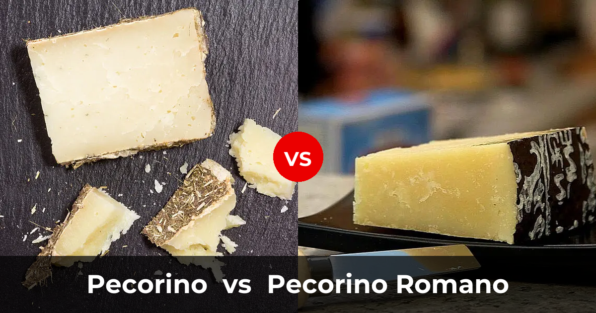 Pecorino Cheese vs Pecorino Romano Cheese: What's the Difference ...