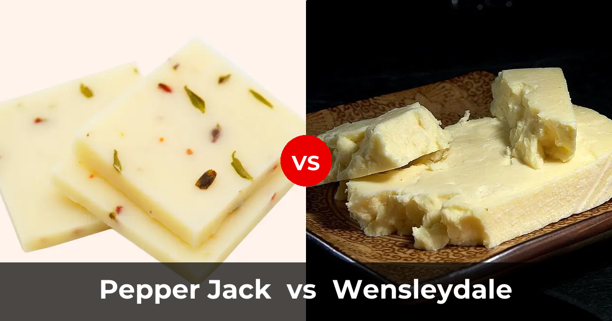 Pepper Jack Cheese vs Wensleydale Cheese: What's the Difference ...
