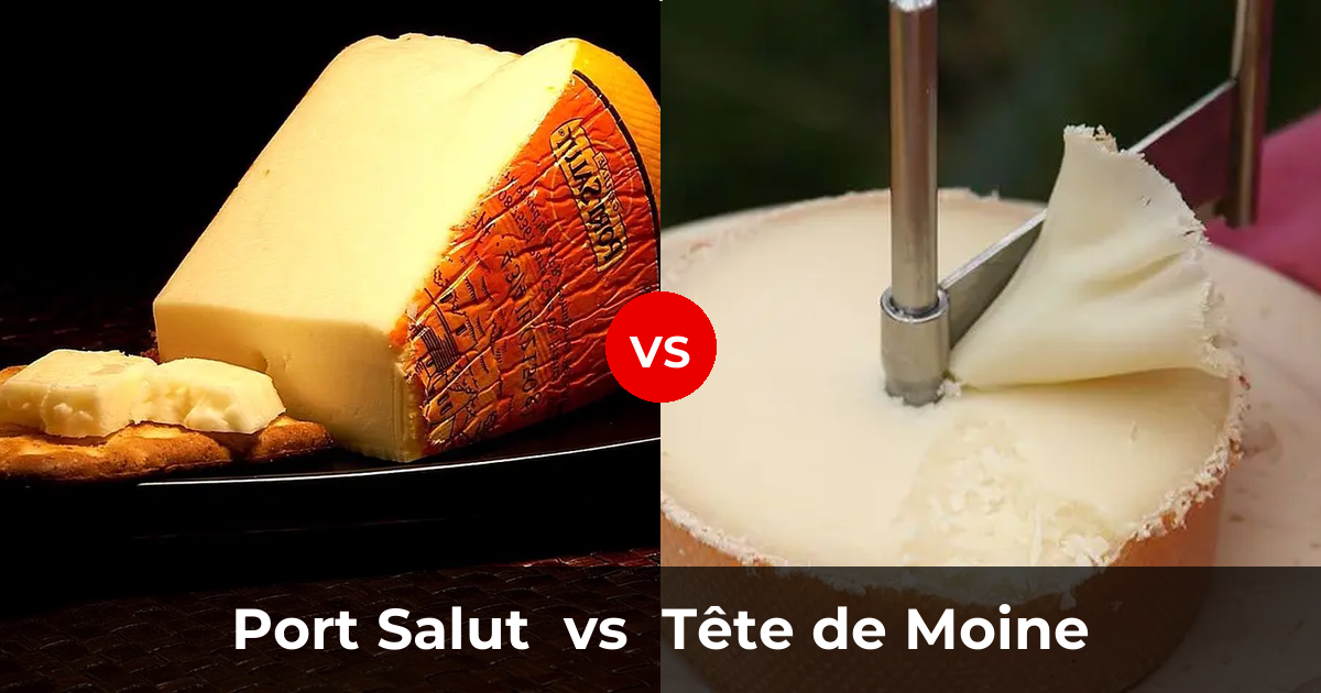 Port Salut Cheese vs Tête de Moine Cheese: What's the Difference ...