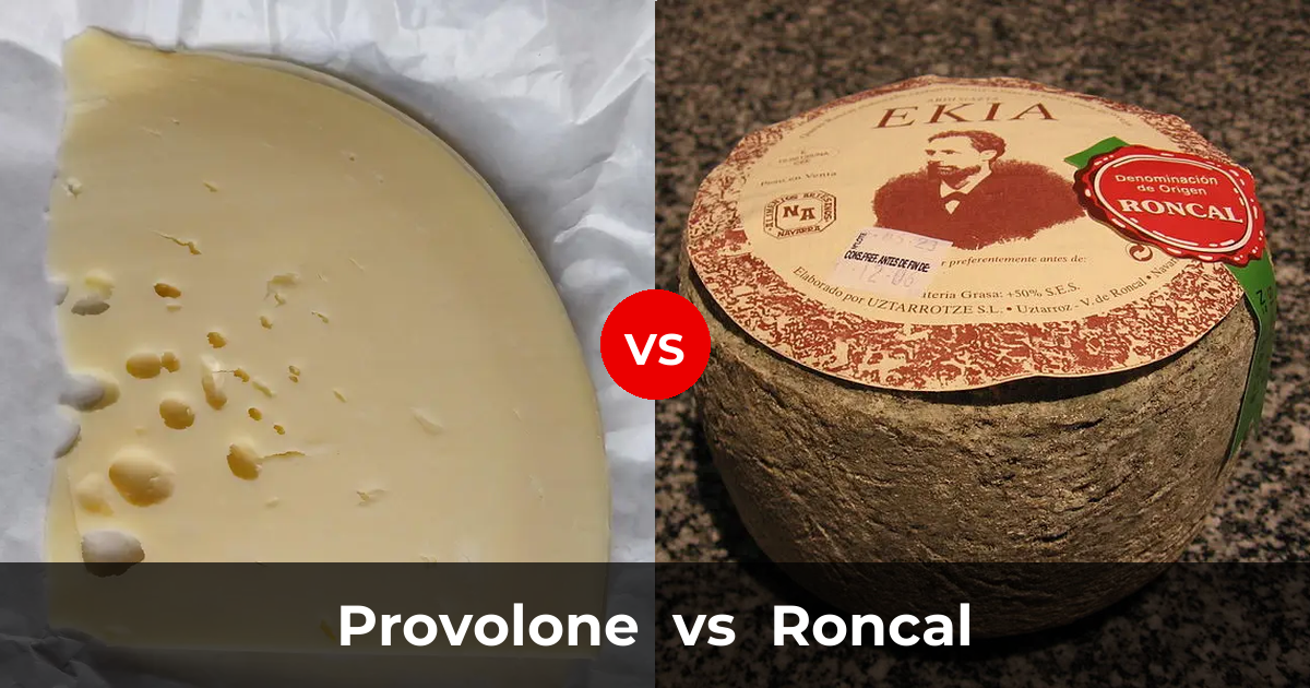 Provolone vs Roncal: What's the Difference? - AnyCheese