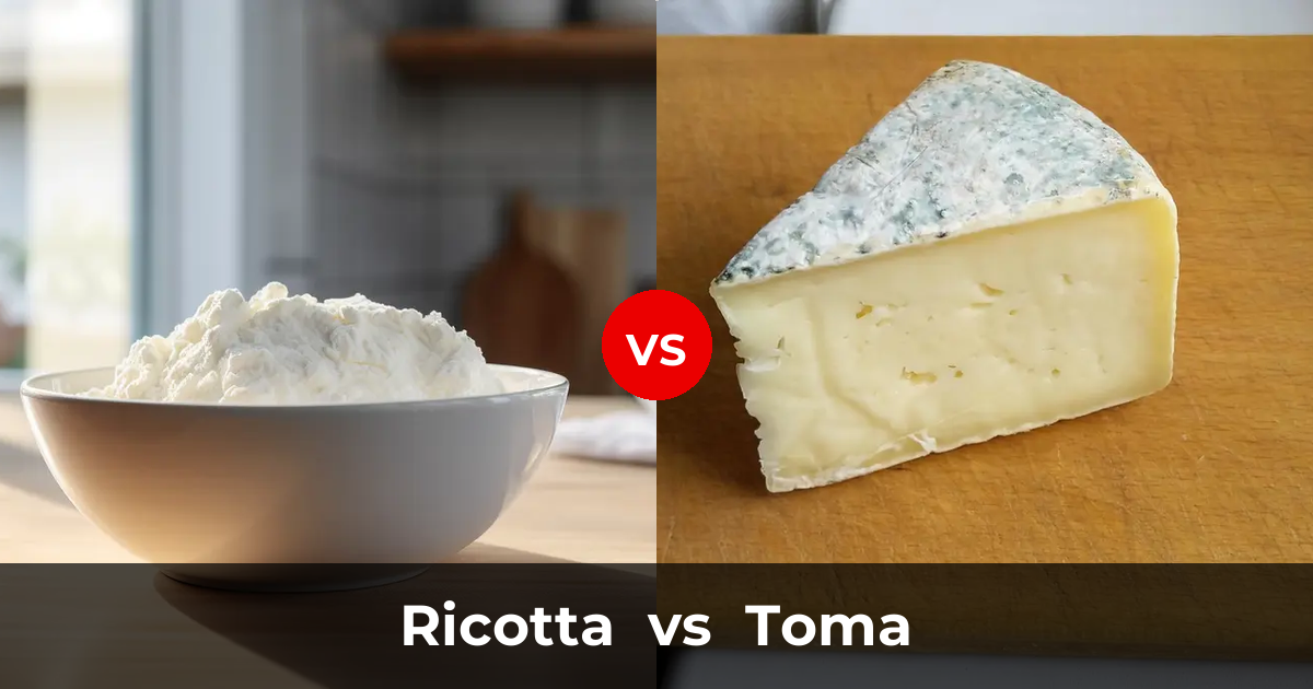 Ricotta vs Toma: What's the Difference? - AnyCheese